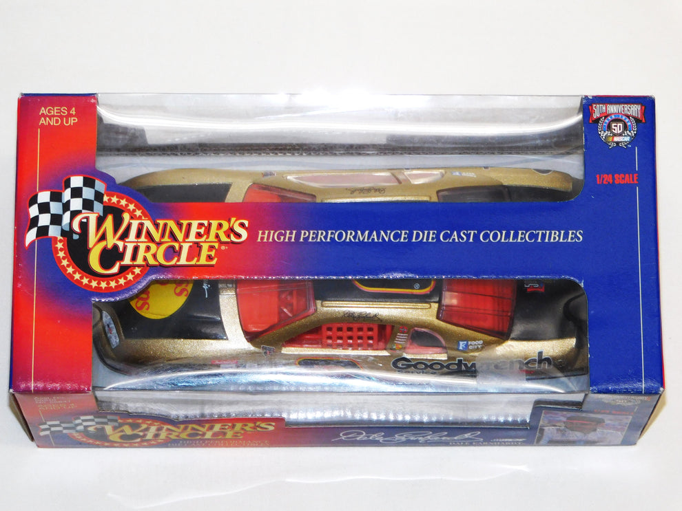 STK 10440 1998 Winner's Circle Dale Earnhardt Gold 1:24 Car – Auto Barn ...