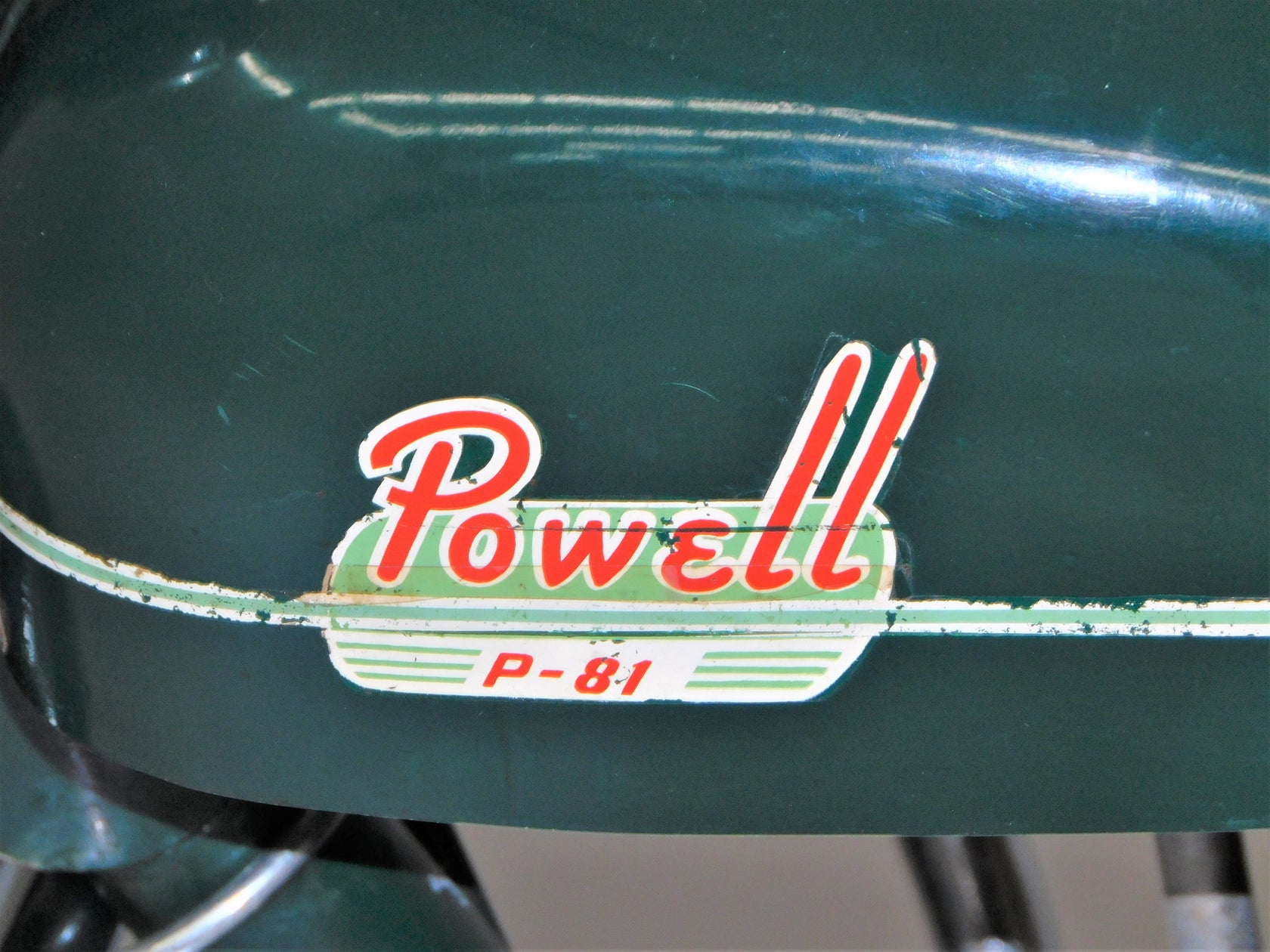 STK 10261 1950 Powell P-81 Scooter – Auto Barn Classic Cars
