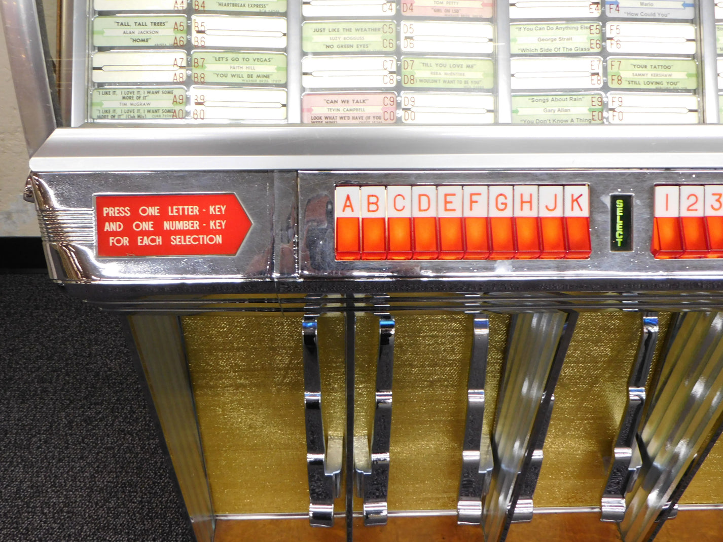 STK 10029 1954 Seeburg Model R Jukebox – Auto Barn Classic Cars