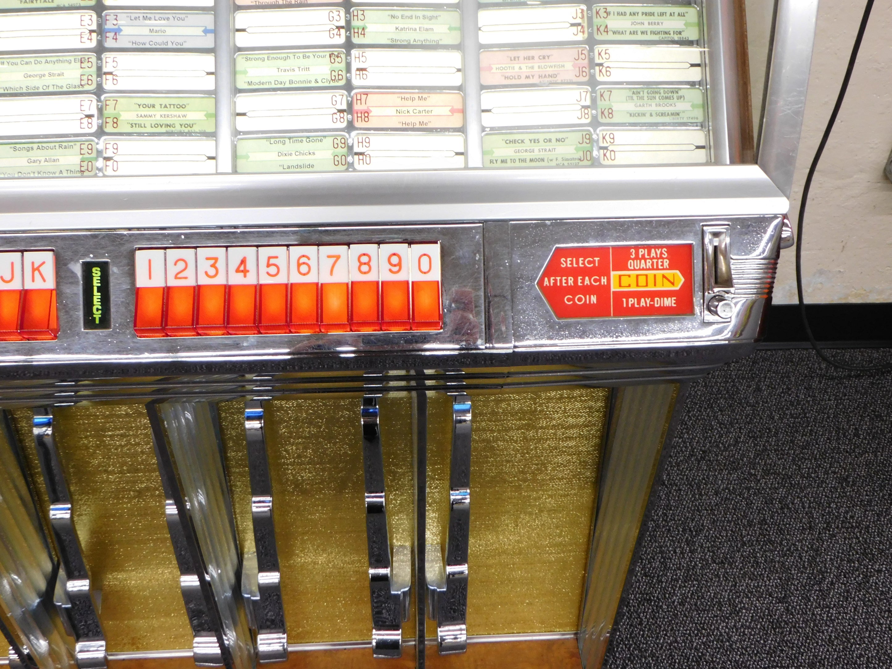 STK 10029 1954 Seeburg Model R Jukebox – Auto Barn Classic Cars