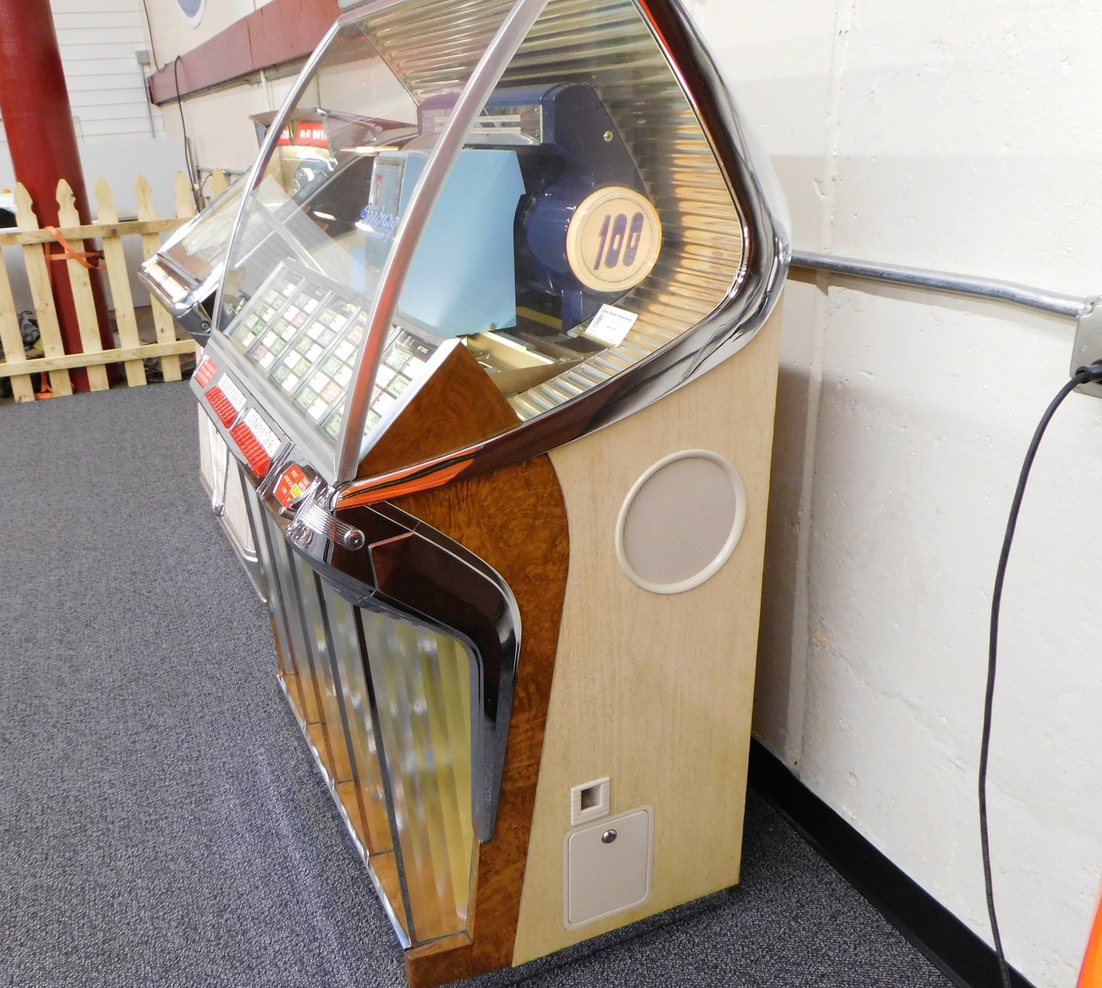 STK 10029 1954 Seeburg Model R Jukebox – Auto Barn Classic Cars