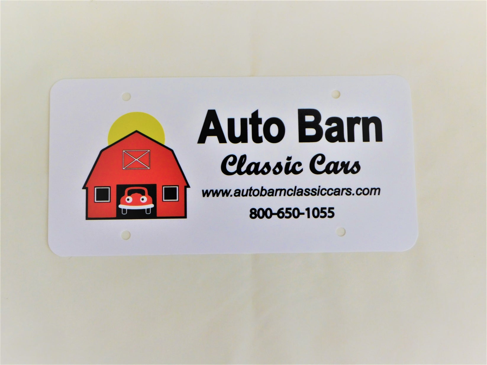 AutoBarn Plate – Auto Barn Classic Cars