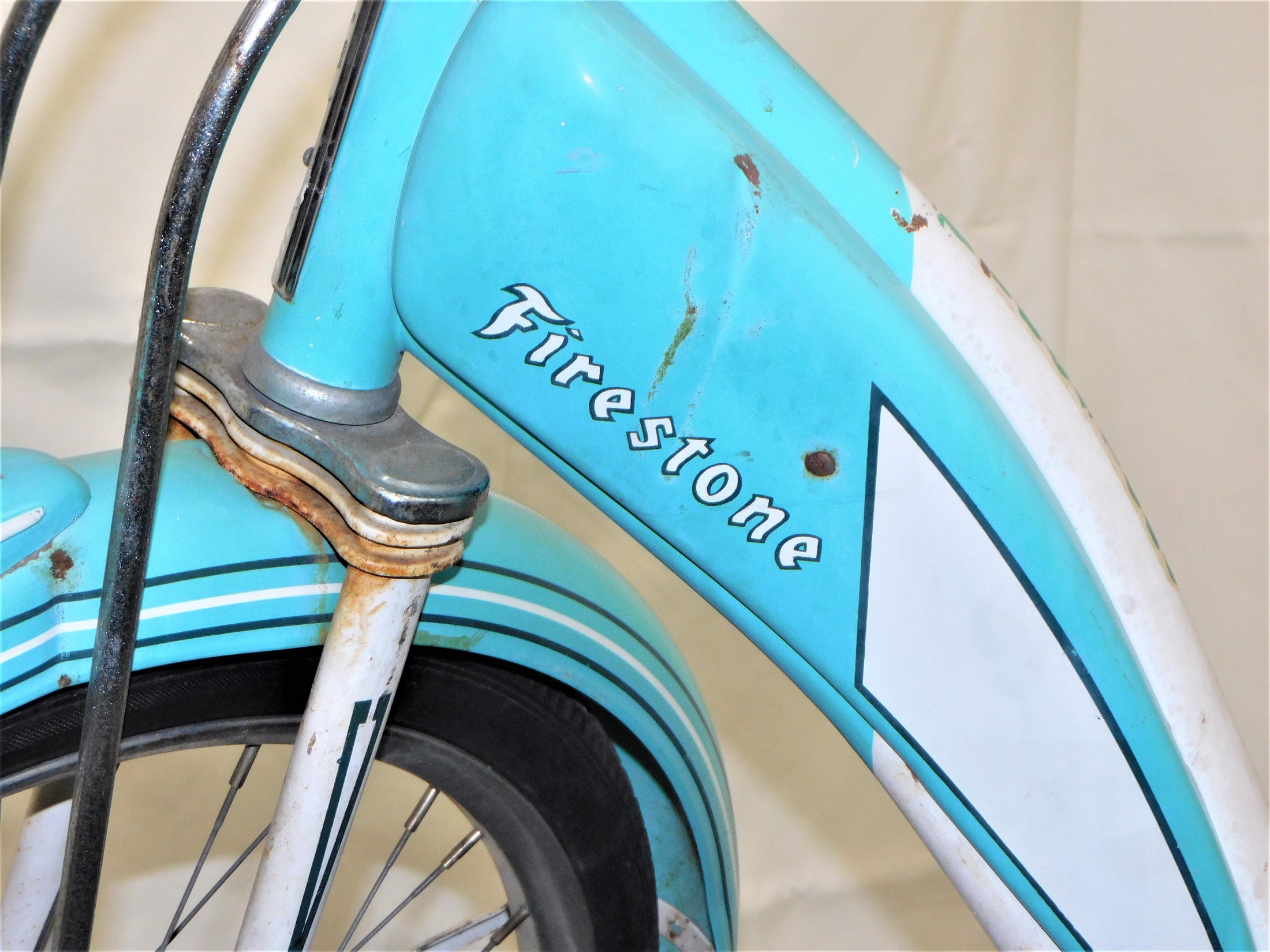 STK 10199 Firestone Deluxe Cruiser Bicycle – Auto Barn Classic Cars