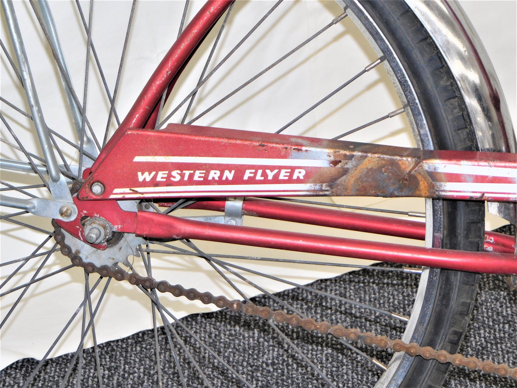 STK 10200 Western Flyer Tandem Bicycle – Auto Barn Classic Cars