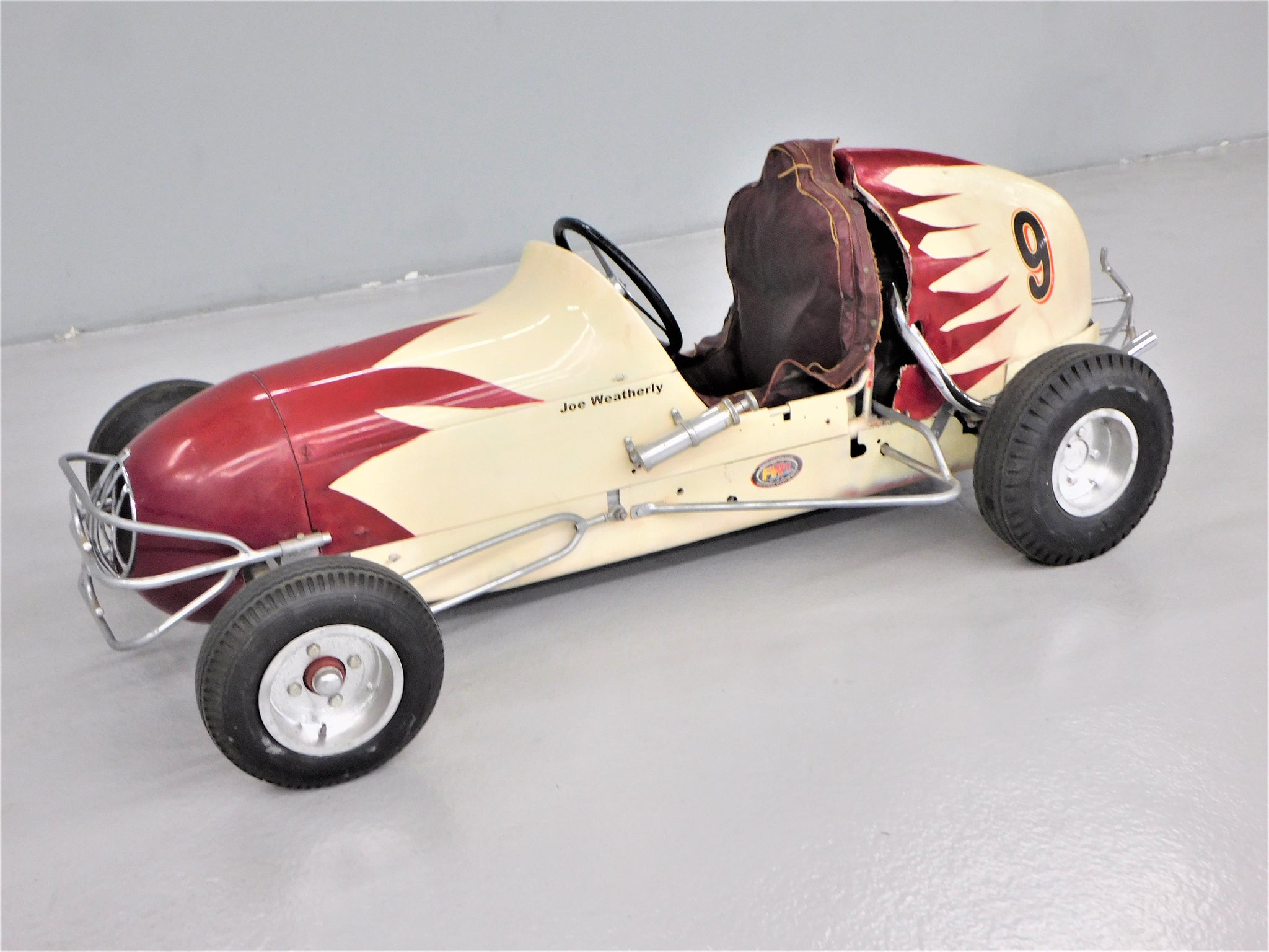 STK 10218 1950's Quarter Midget Race Car w/ Triumph Motor – Auto Barn ...