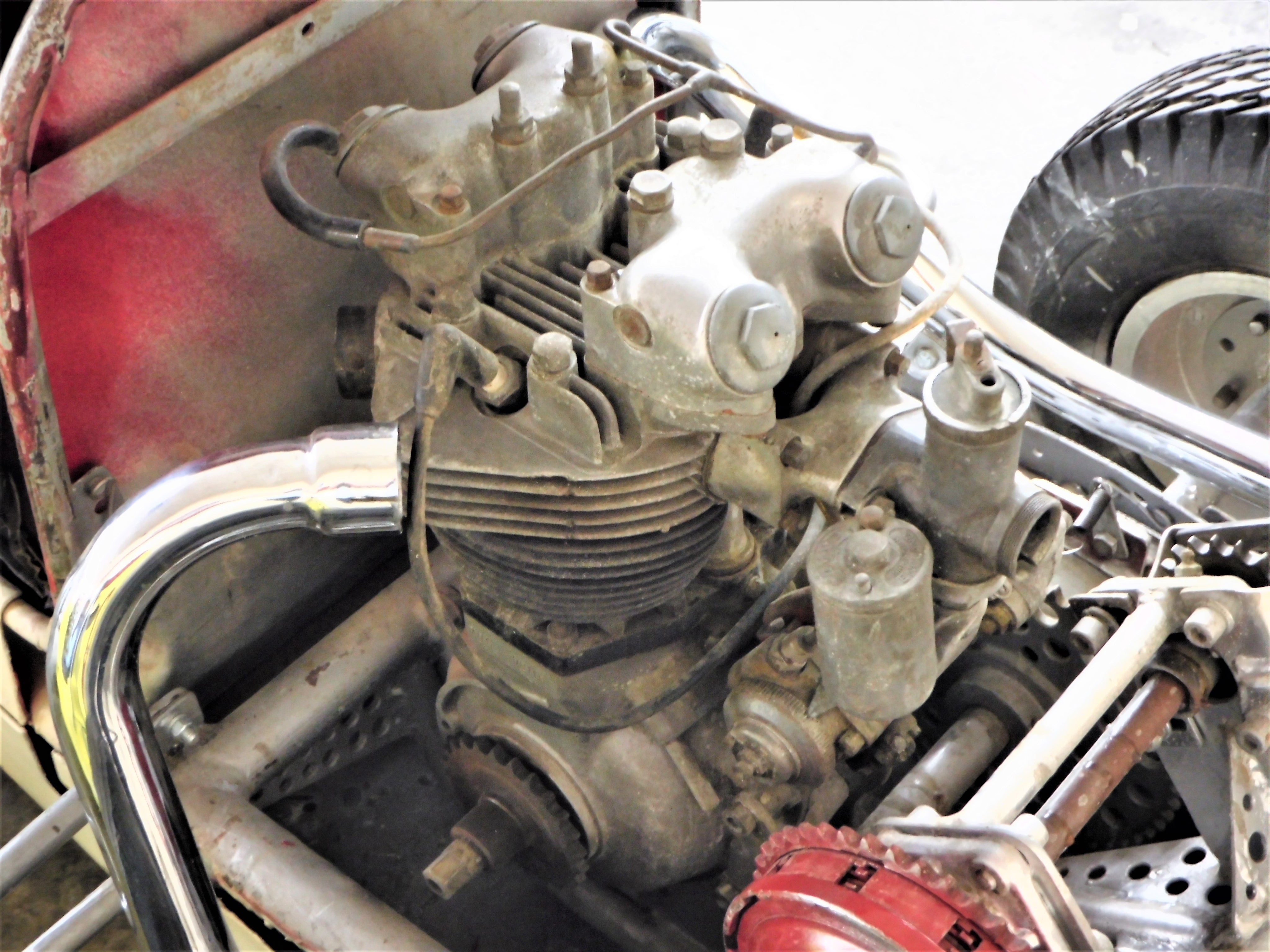 STK 10218 1950's Quarter Midget Race Car w/ Triumph Motor – Auto Barn ...