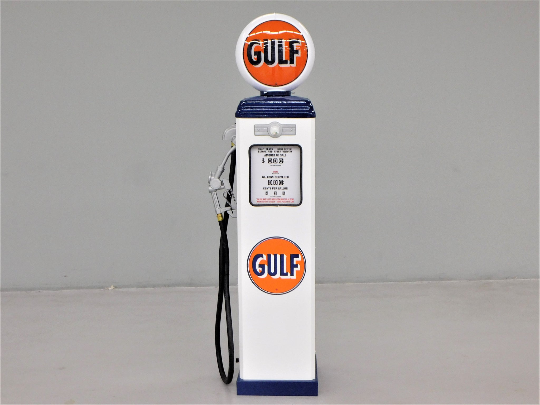 STK 10238 Reproduction Gulf Gas Pump – Auto Barn Classic Cars